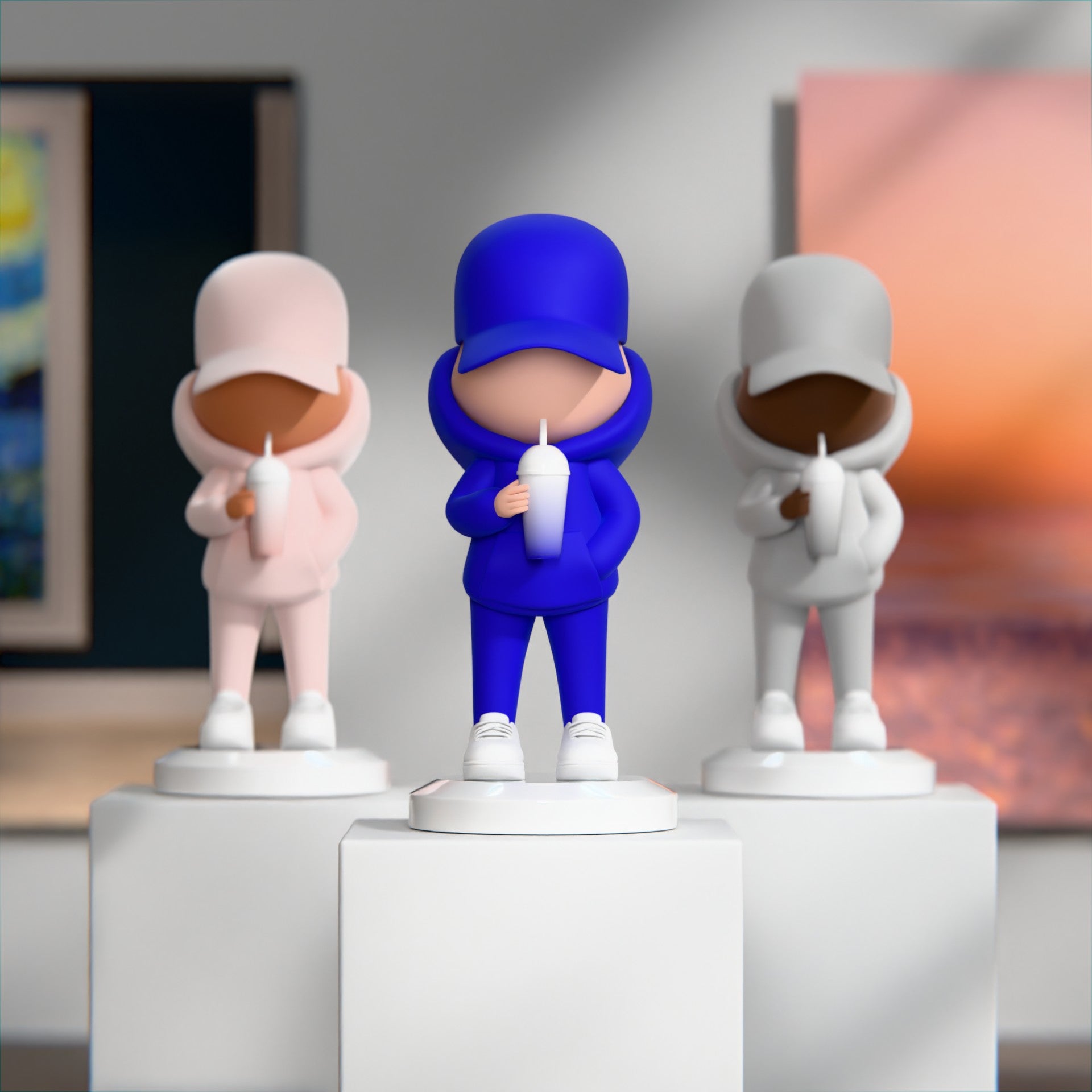 KID CUP SCULPTURES – Leo&Steph